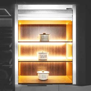 Stylish & Durable Rolling Shutter for Cabinets
